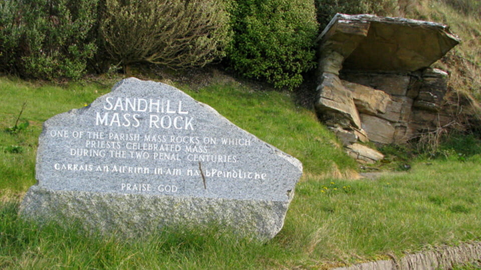Campaign to revive Irish Mass Rocks launched - Gript