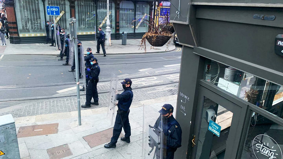 Those who cheered when anti-lockdown protests were batoned can drop ...