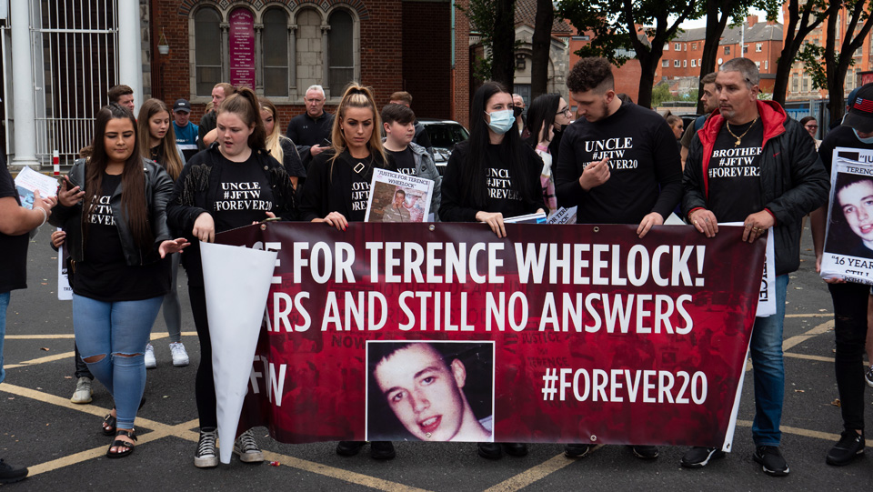 "Say his name": Terence Wheelock's family call for independent inquiry ...