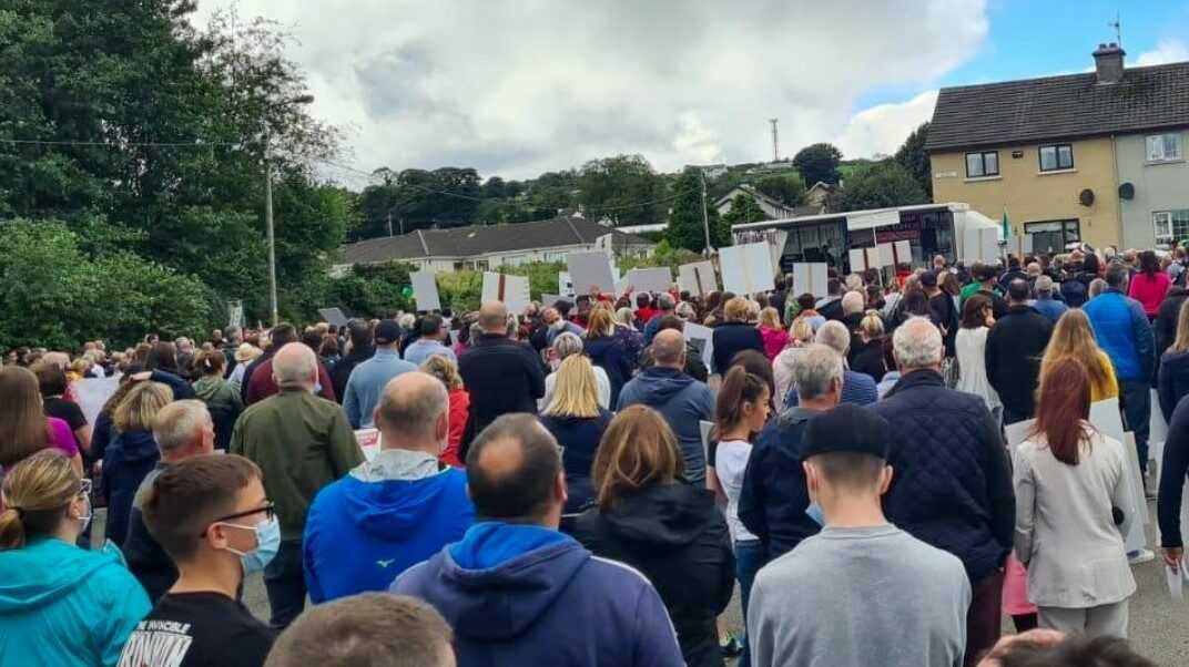 WATCH: Donegal mica protests ramp up over weekend - Gript