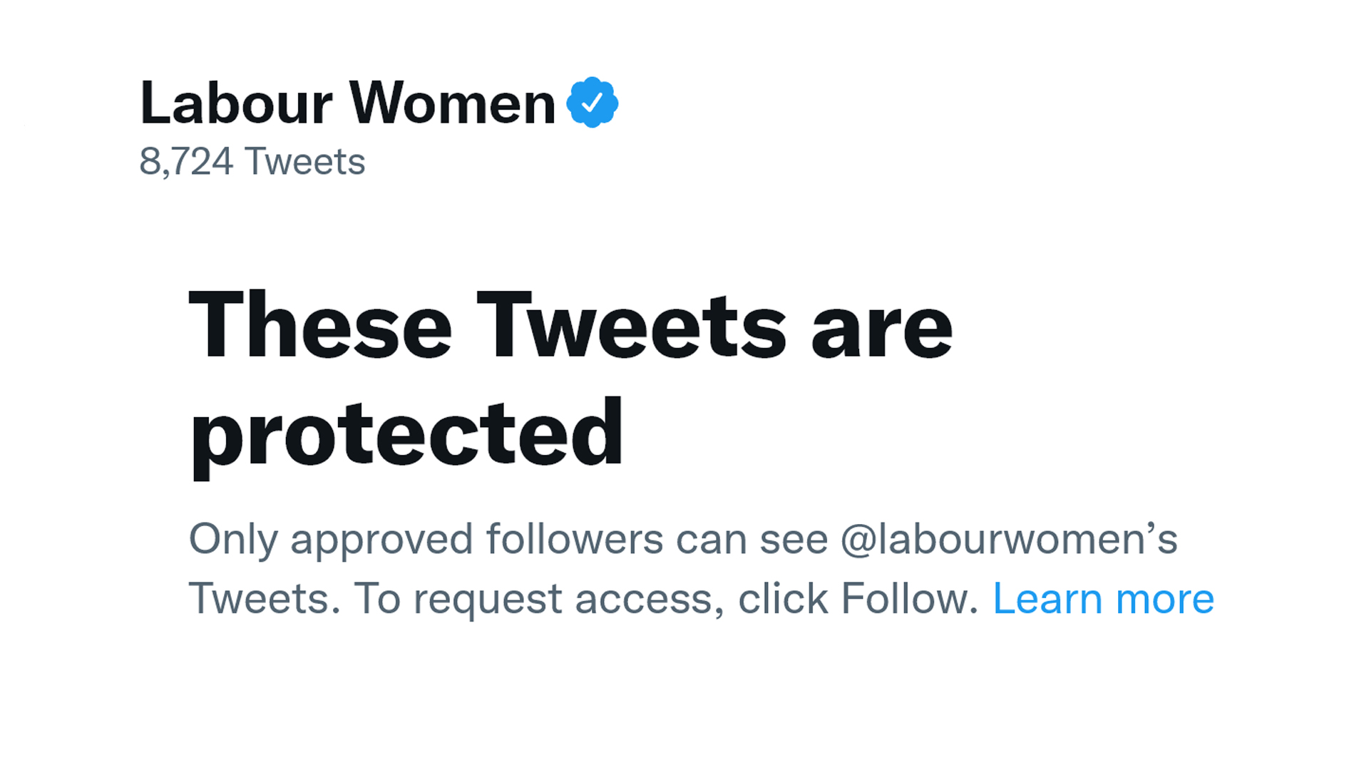Labour Women Twitter account locked after trans row - Gript