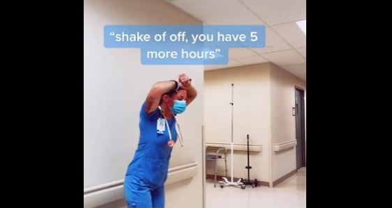 The very weird “grieving nurse” video - Gript