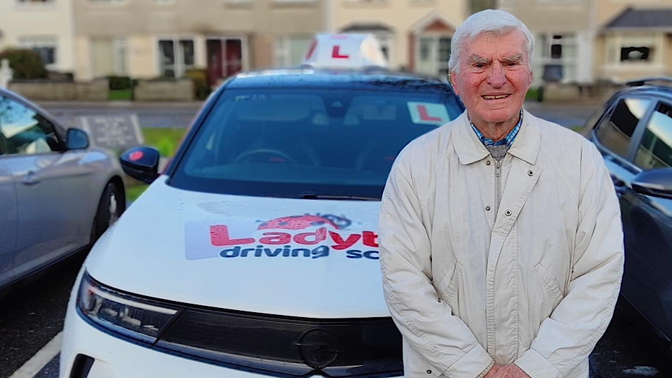 'What an inspiration’: 84-year-old Kerry man passes driving test with ...