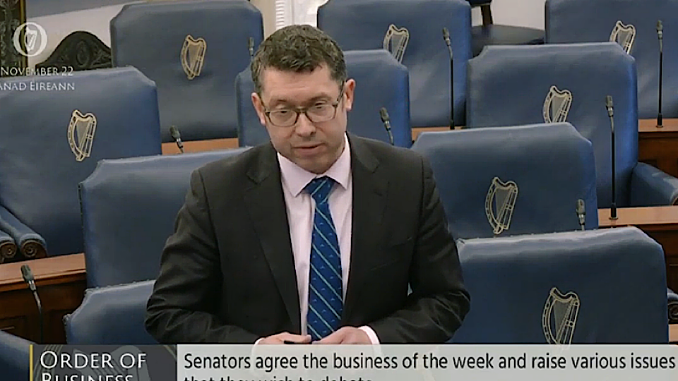 WATCH: Senator Rónán Mullen urges against ‘reckless’ extension of ...