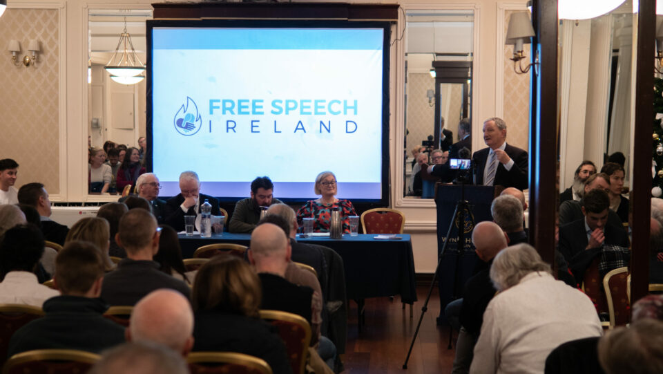 GALLERY: Free Speech Ireland Meeting - Gript