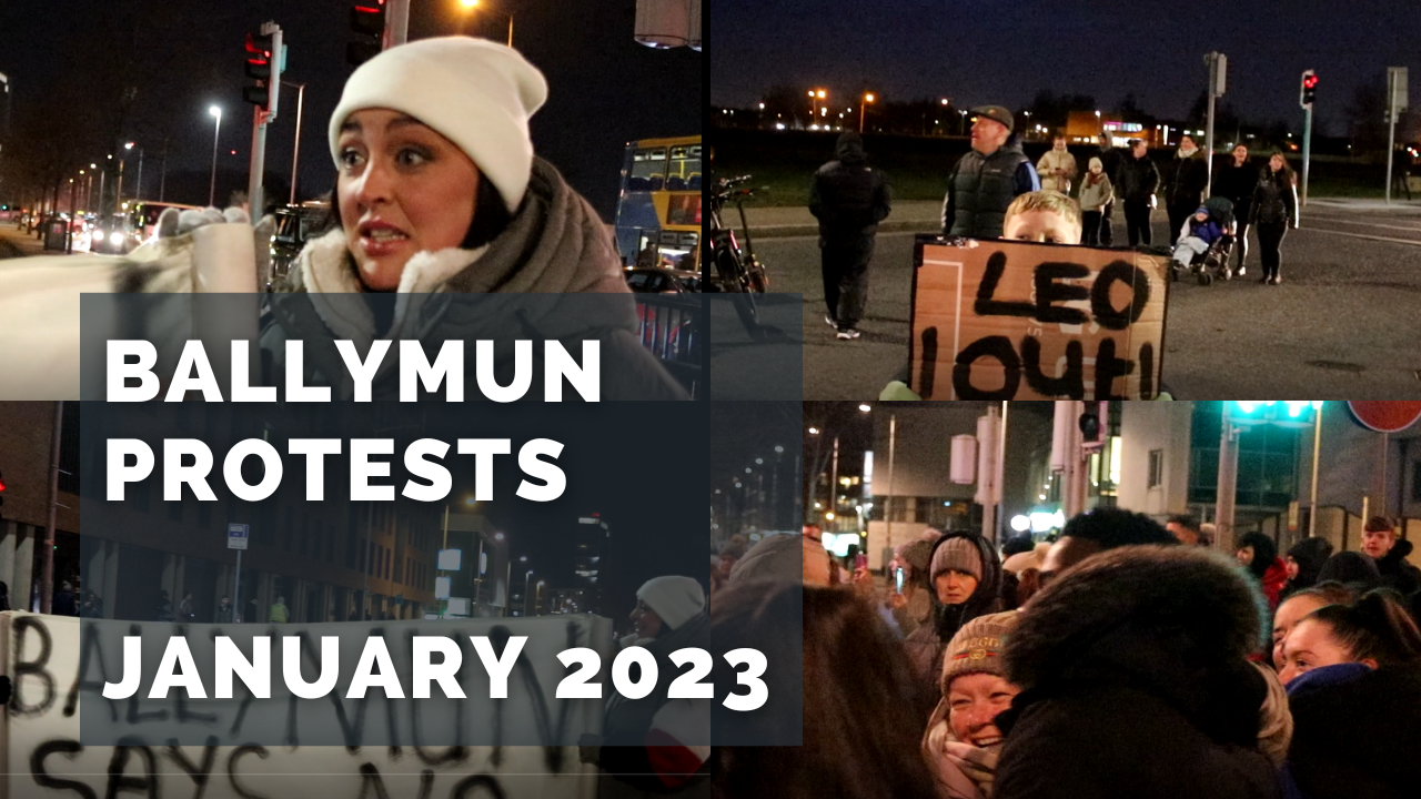 Ballymun: Locals explain protest on migrant centre - Gript
