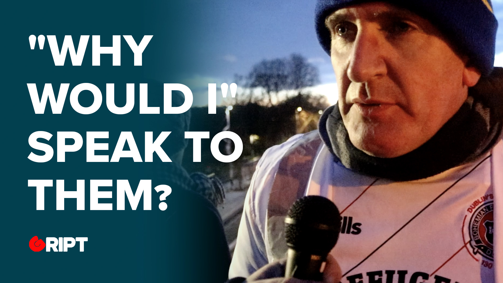 "Why would I" speak to them? Aodhán Ó Ríordáin says he won't talk to ...
