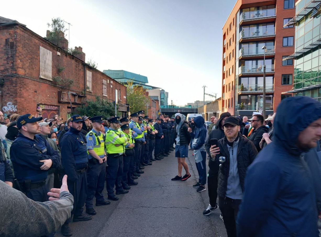 Gardai say a marked lack of violence at Irish anti-immigration protests ...