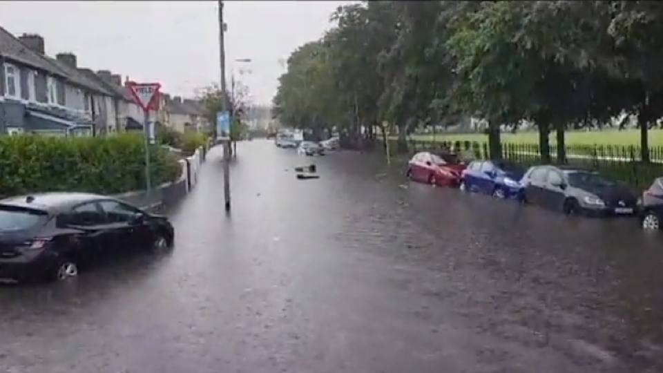 WATCH: Warning as flooding in Dublin after thunderstorm - Gript