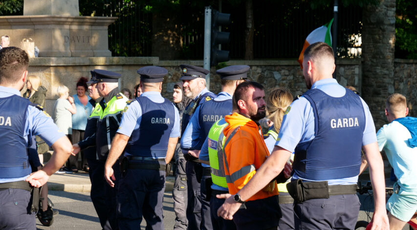 Two arrested at direct provision centre protest in Ballybrack - Gript