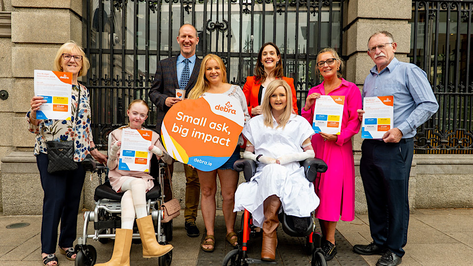 Debra Ireland express disappointment over failure to fund EB care in ...