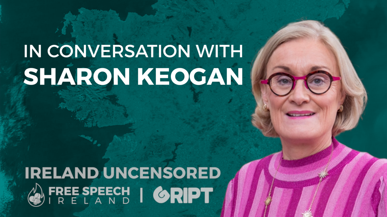 Speaking to Sharon Keogan at the Ireland Uncensored Conference - Gript