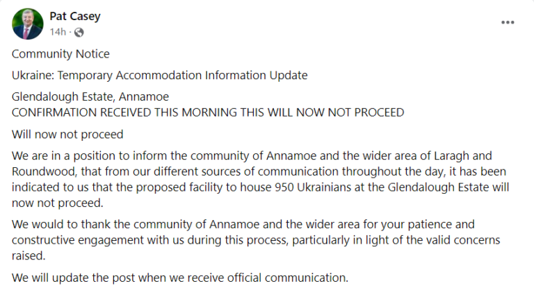 BREAKING: Annamoe Refugee Camp Will Not Go Ahead After "huge" local ...