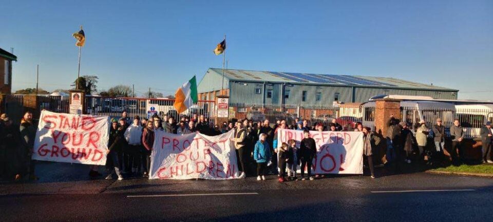 Urlingford protestors say their town is “too small” to house refugees ...