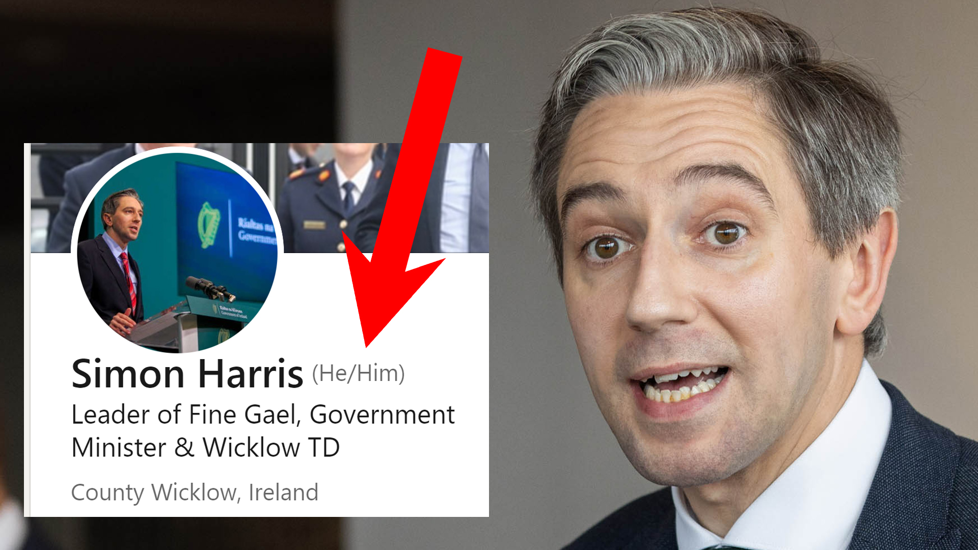 “He/Him”: Fine Gael TDs criticised for gender pronouns in bio - Gript