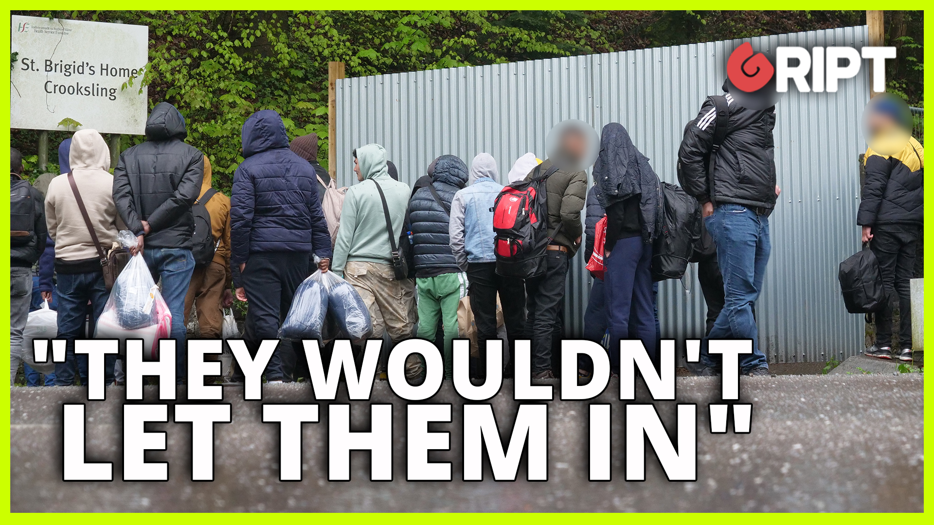 Former nursing home housing male asylum seekers in Crooksling - Gript