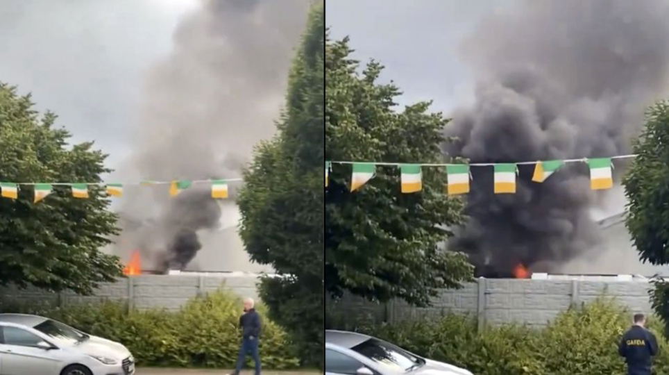 BREAKING: Coolock asylum centre is in flames - Gript