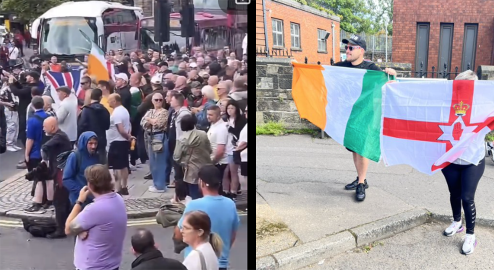 Belfast protest: Irish nationalism and loyalism are incompatible - Gript