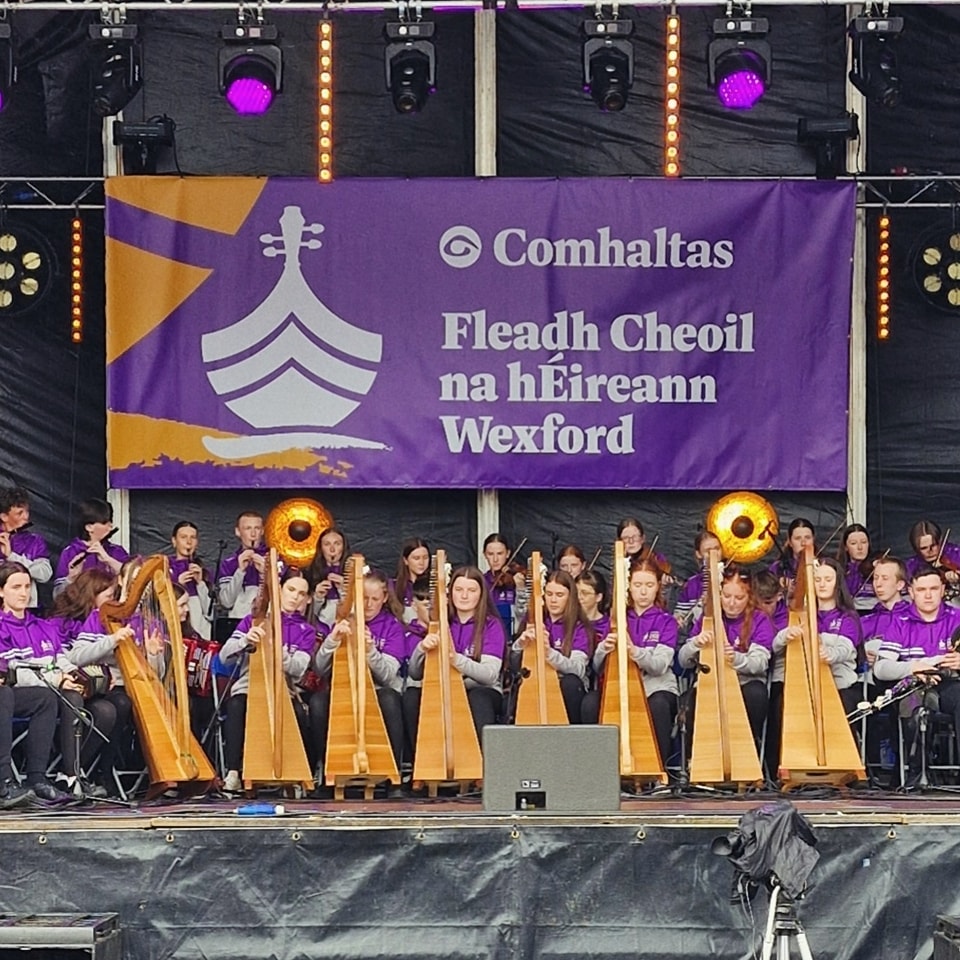 Huge crowd at Wexford Fleadh Cheoil 2024 launch as week of trad begins - Gript