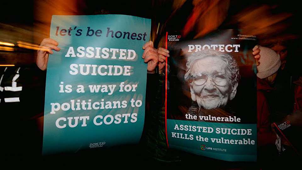 "Don't Assist Suicide" protest at Dáil hears as TDs debate changing law ...