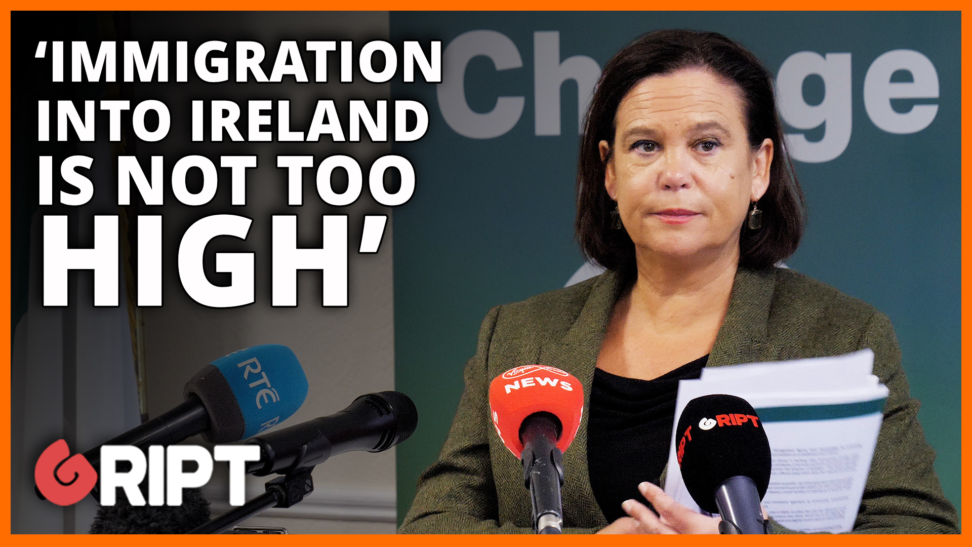 Sinn Féin says immigration into Ireland is NOT too high - Gript