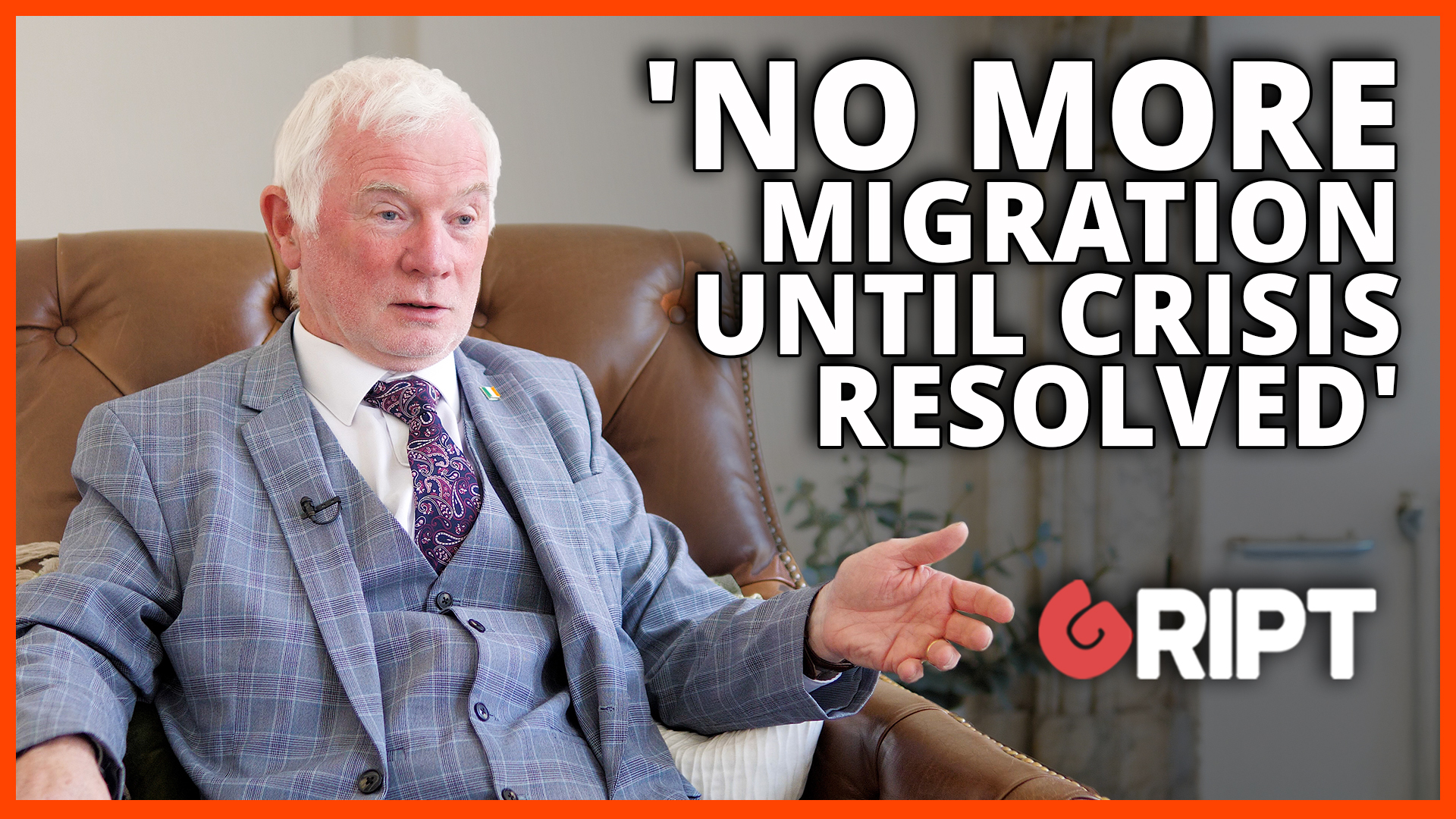 Steenson: No more migration until housing etc resolved - Gript