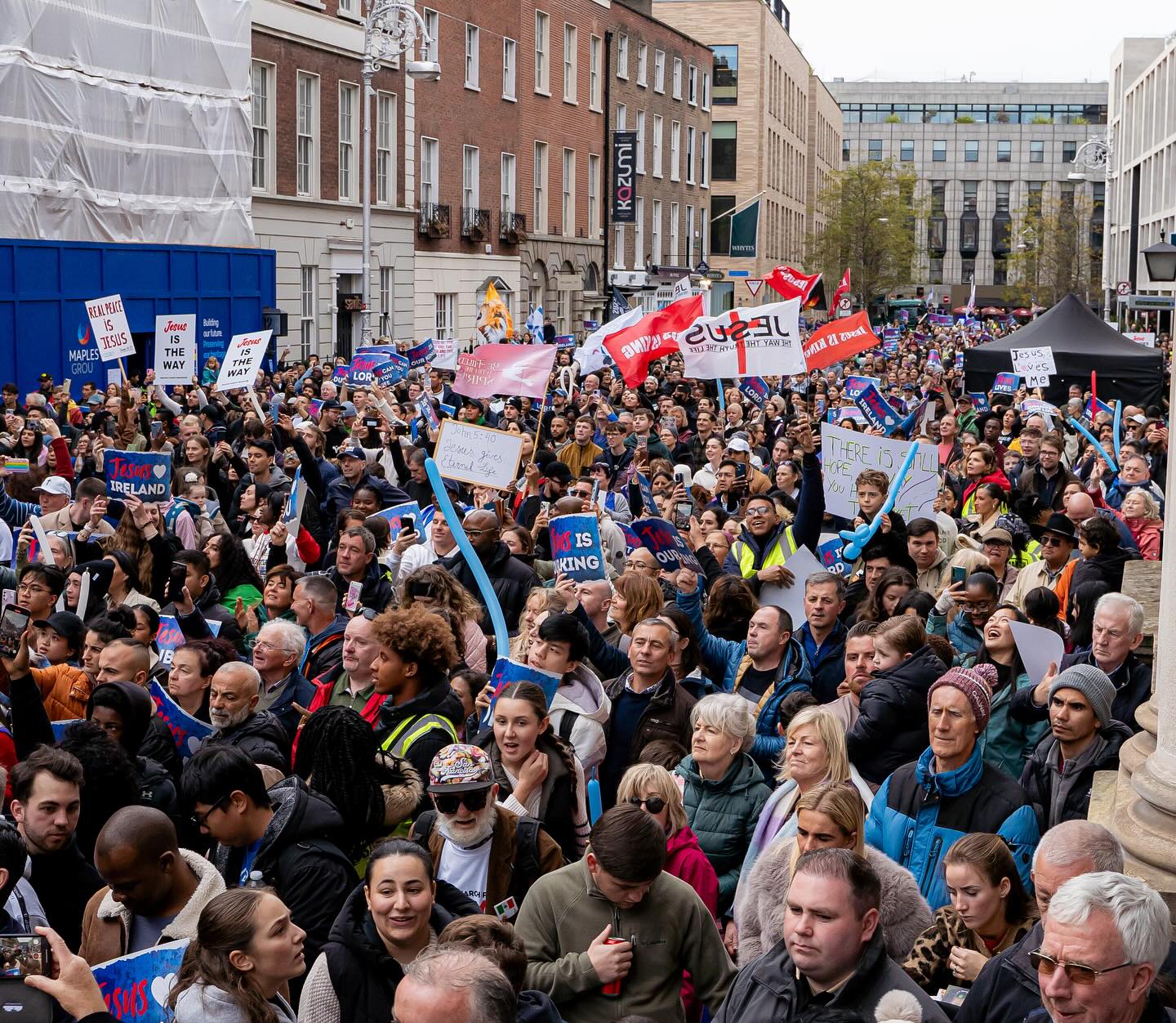 March for Jesus Dublin will “lift up Christ the King” - Gript